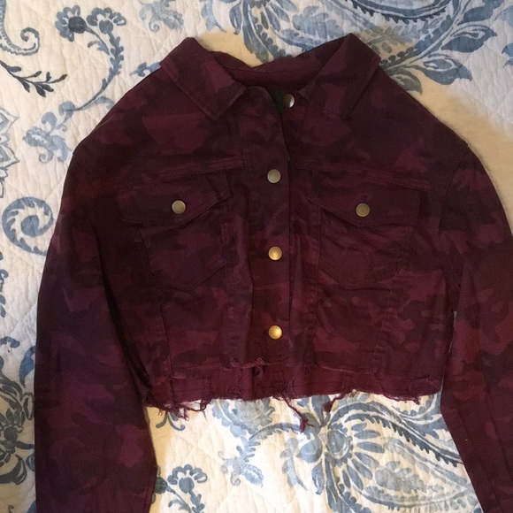 wild fable | Jackets & Coats | Denim Midriff Jacket | Poshmark